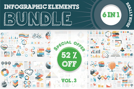Infographic Timelines Bundle | Presentation Templates ~ Creative Market