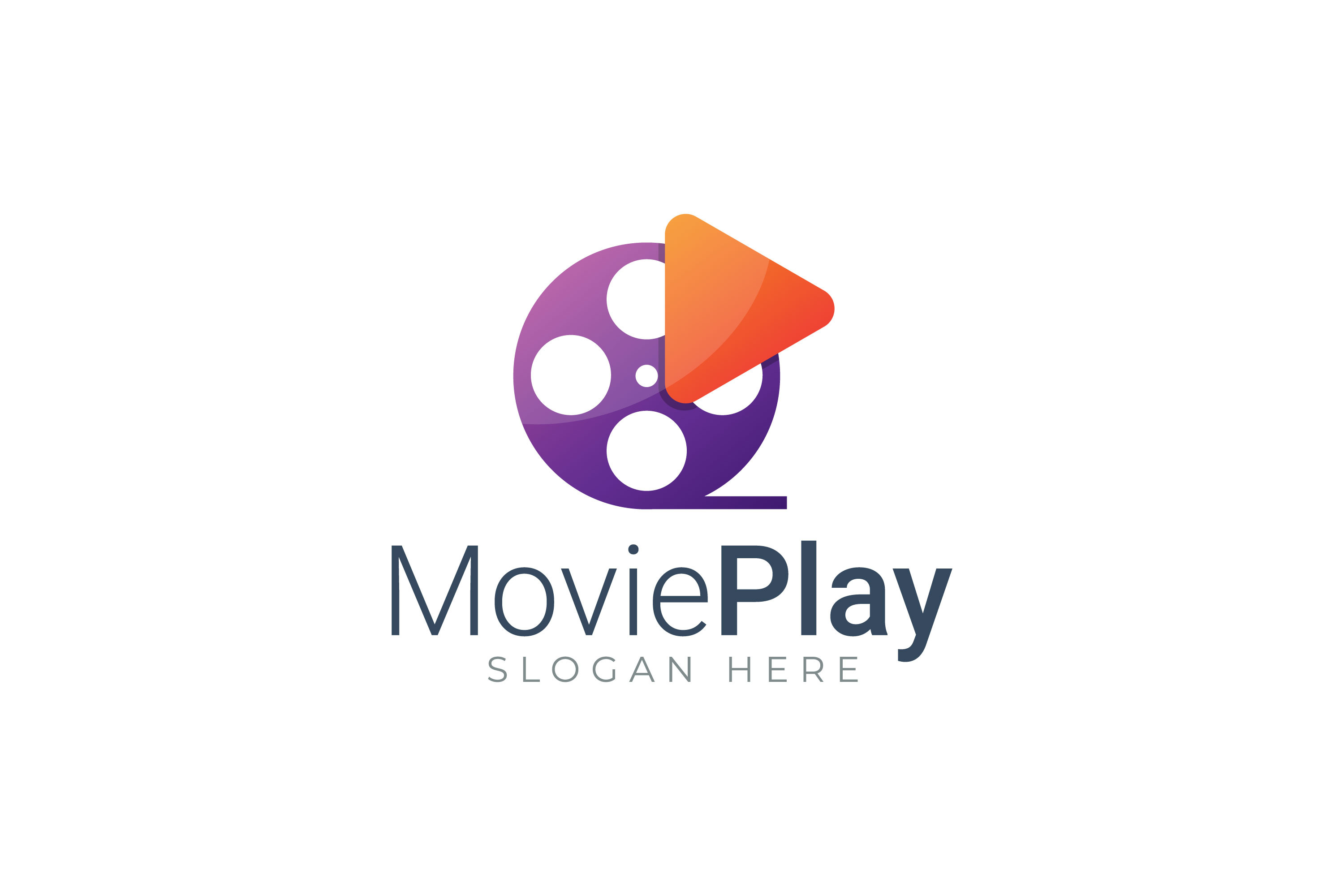 Movie Play Logo, a Branding & Logo Template by sancreastd.