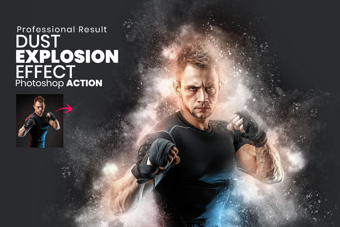 Easy Dust Explosion Photo Effect, an Action Add-On by MRI STUDIO ...