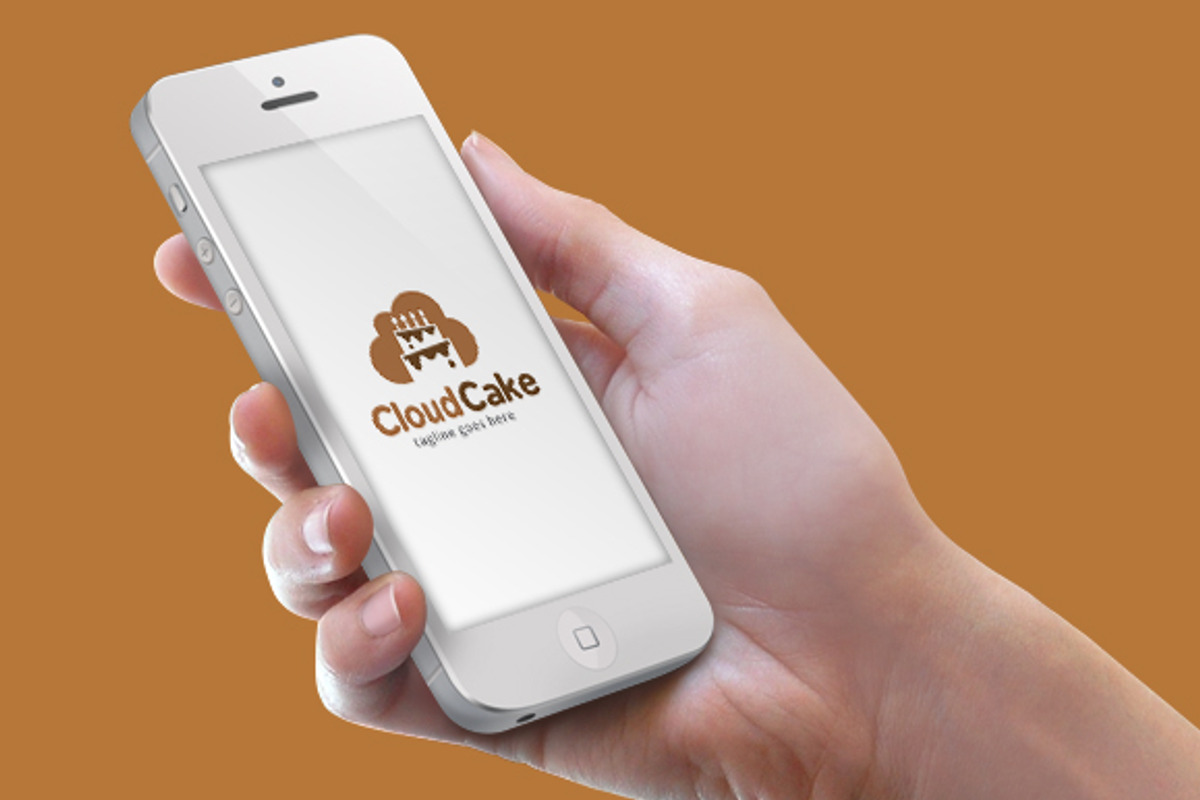 Cloud Cake Logo Template Design, a Branding & Logo Template by ...