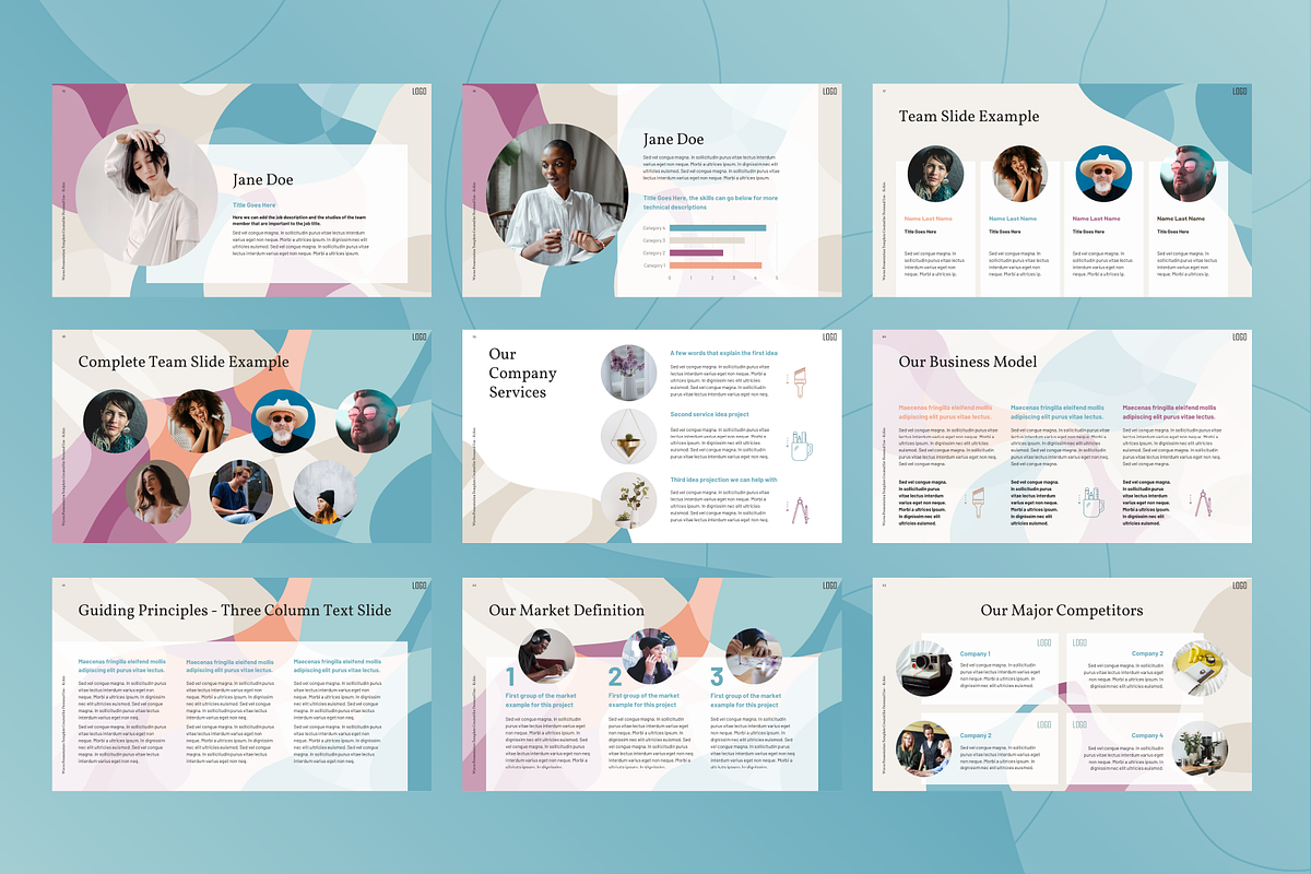 Waves - PPT Template