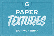 6 Real Paper Textures, a Texture Graphic by Wes Franklin