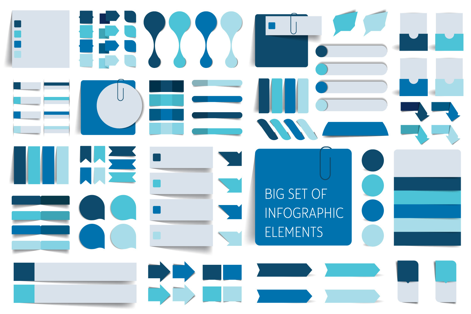 Infographics elements, an Object Illustration by VectorAN | Creative Market