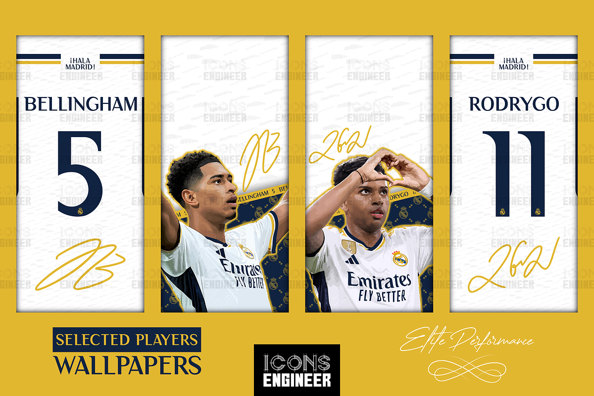 Real Madrid 23/24 Theme Pack | Home, an Icon by IconsEngineer