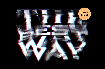 Motion Text Effect | Layer Styles ~ Creative Market