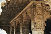 Red Fort columns, Delhi India, an Architecture Photo by joyt
