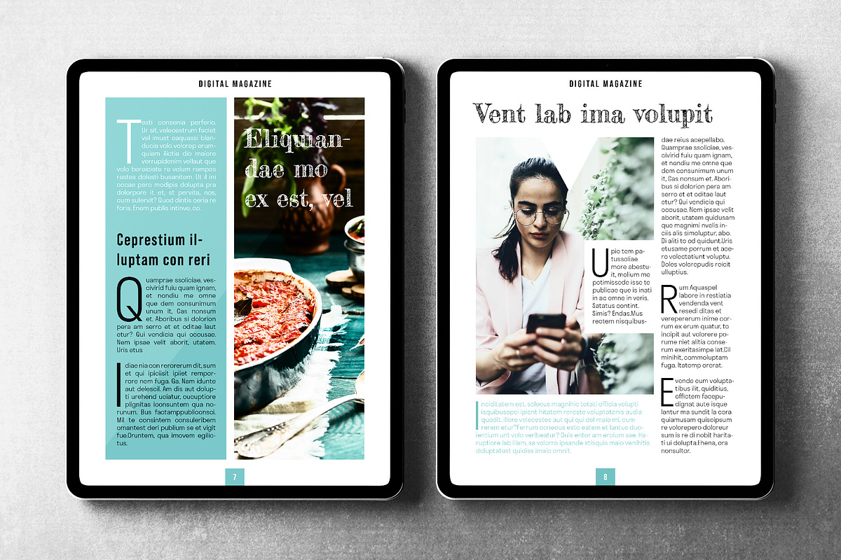 E-Magazine Layout