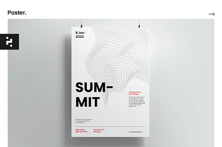 A4 Mobile App Poster Template v2 | Flyer Templates ~ Creative Market