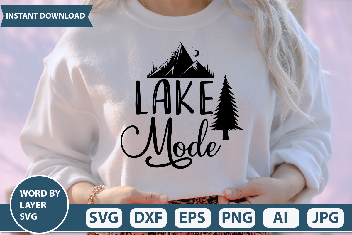 Lake SVG Bundle, Lake Cut file, an Object Graphic by Creative Art