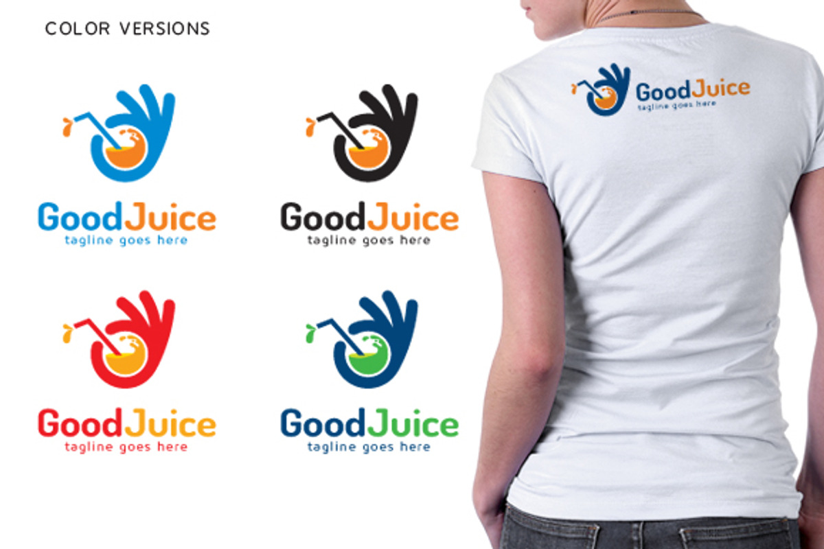 Good Juice Logo Template, a Branding & Logo Template by gunaonedesign