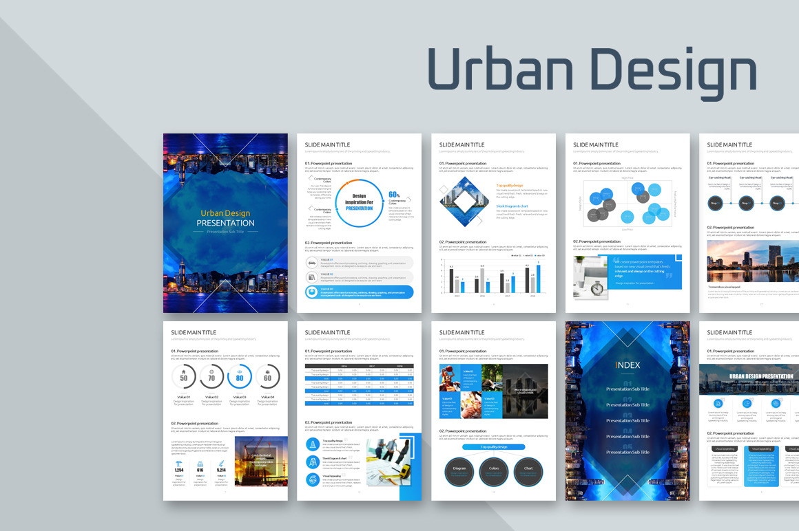Urban Design Presentation Vertical, a Presentation Template by GoodPello