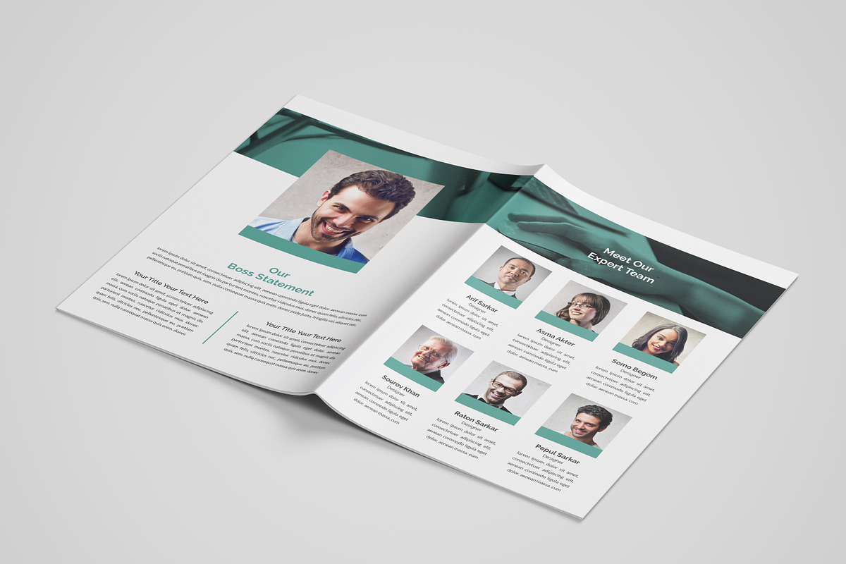 Brochure Template, a Brochure Template by MRI STUDIO