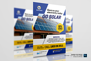 Solar Power Promotional Flyer, a Flyer Template by PSDPixel