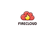 Fire Cloud - Logo Template, a Branding & Logo Template by Zomorsky