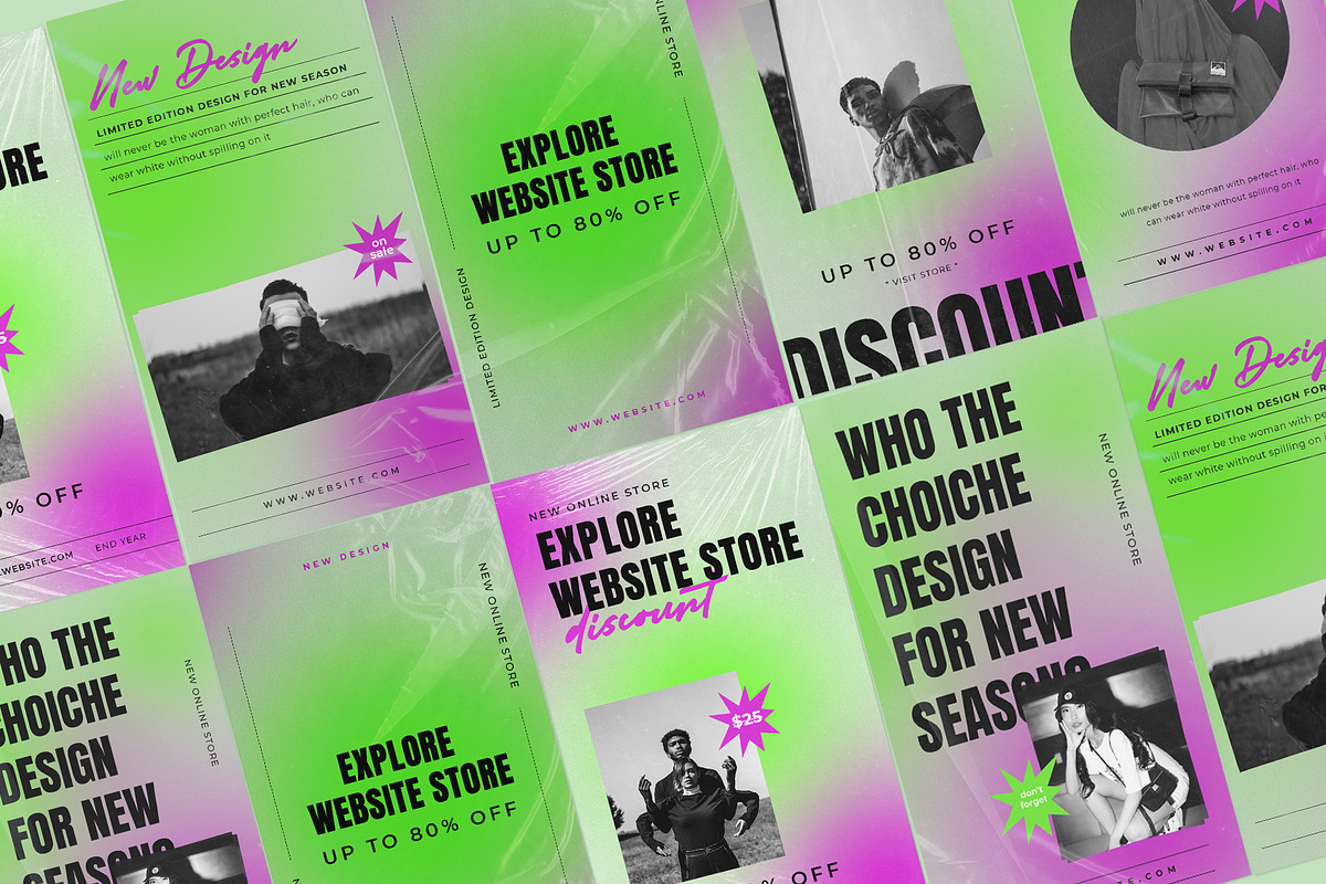 New Store Stories, a Social Media Template by rzkaamlya