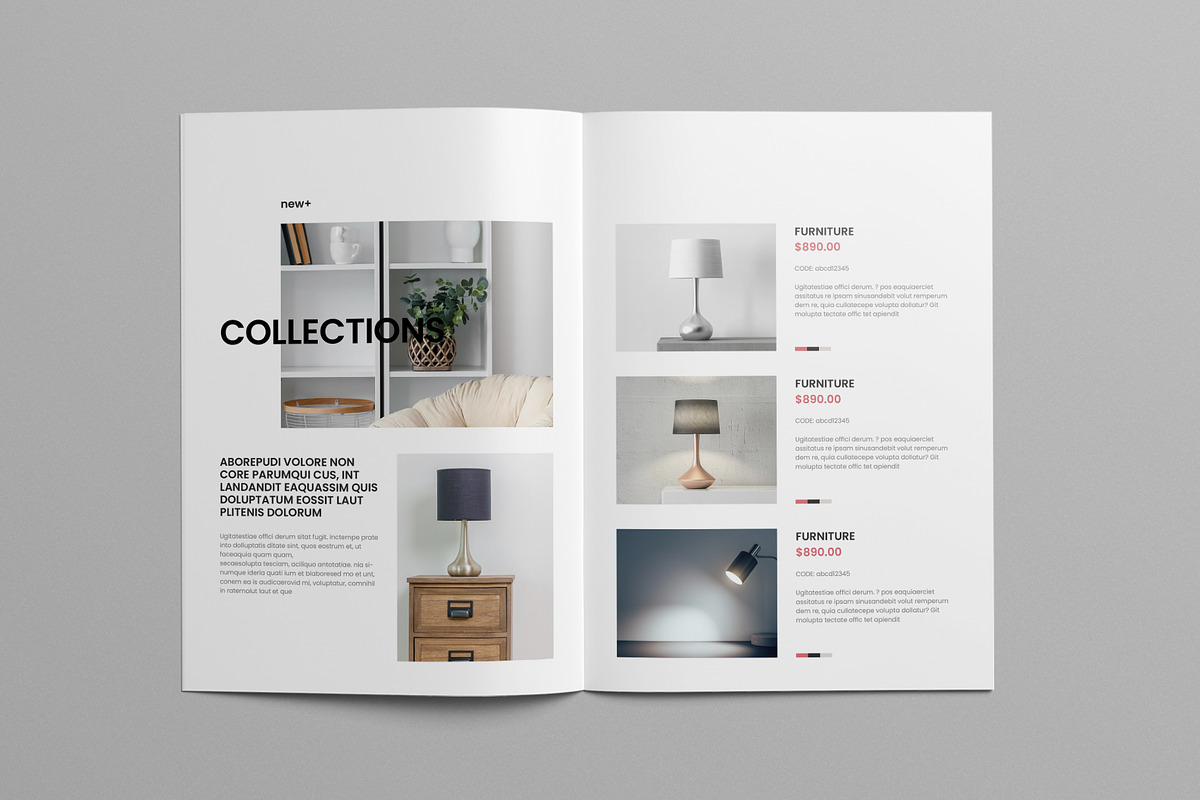 Product Catalog Brochure Template, a Brochure Template by Pixelpick
