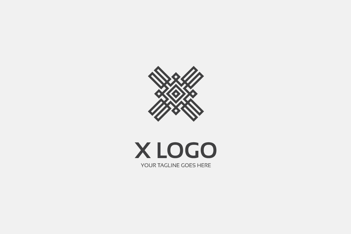 X Logo, a Branding & Logo Template by CAIRON CREATIVESTUDIO