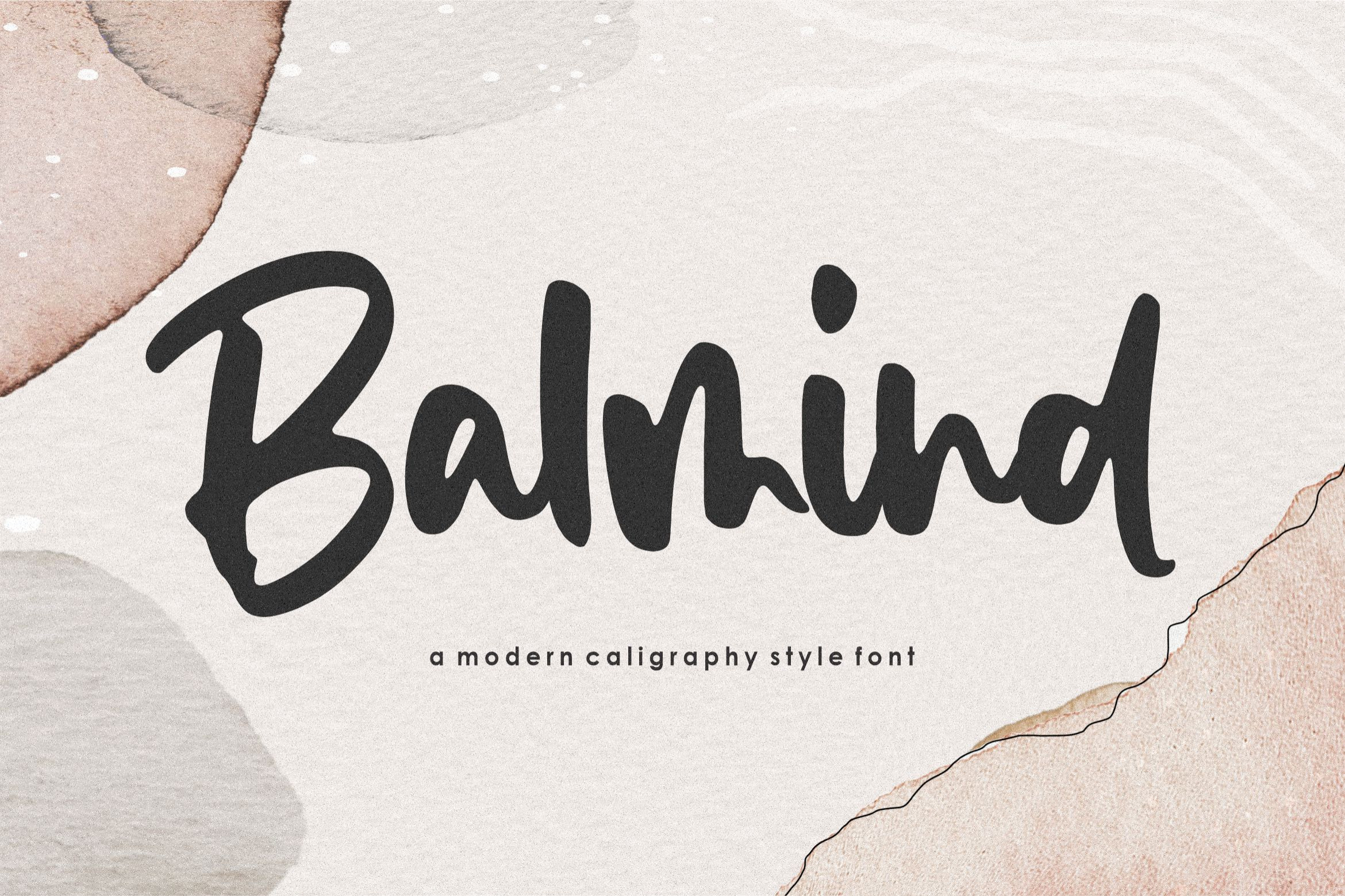 Balmind Handwritten Font | Creative Market