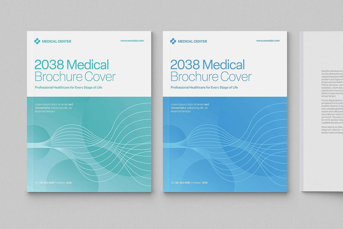 Medical Science Brochure Cover Templ, a Brochure Template by BrandPacks