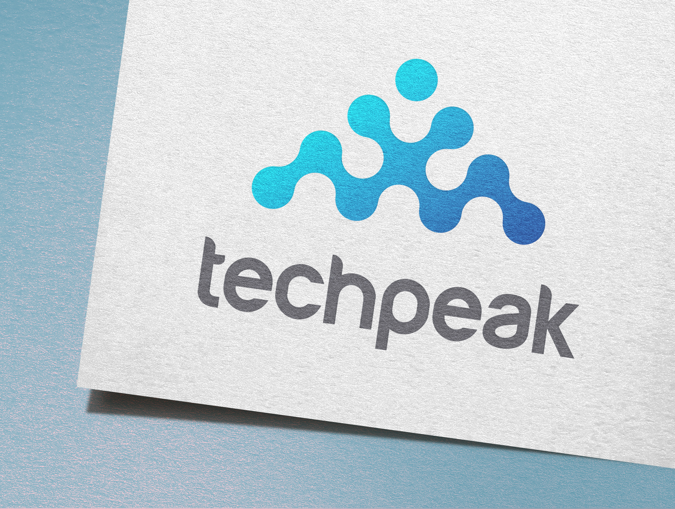 Tech Peak Logo, a Branding & Logo Template by IKarGraphics