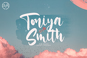 Toniya Smith - Handwritten Font, a Script Font by StringLabs