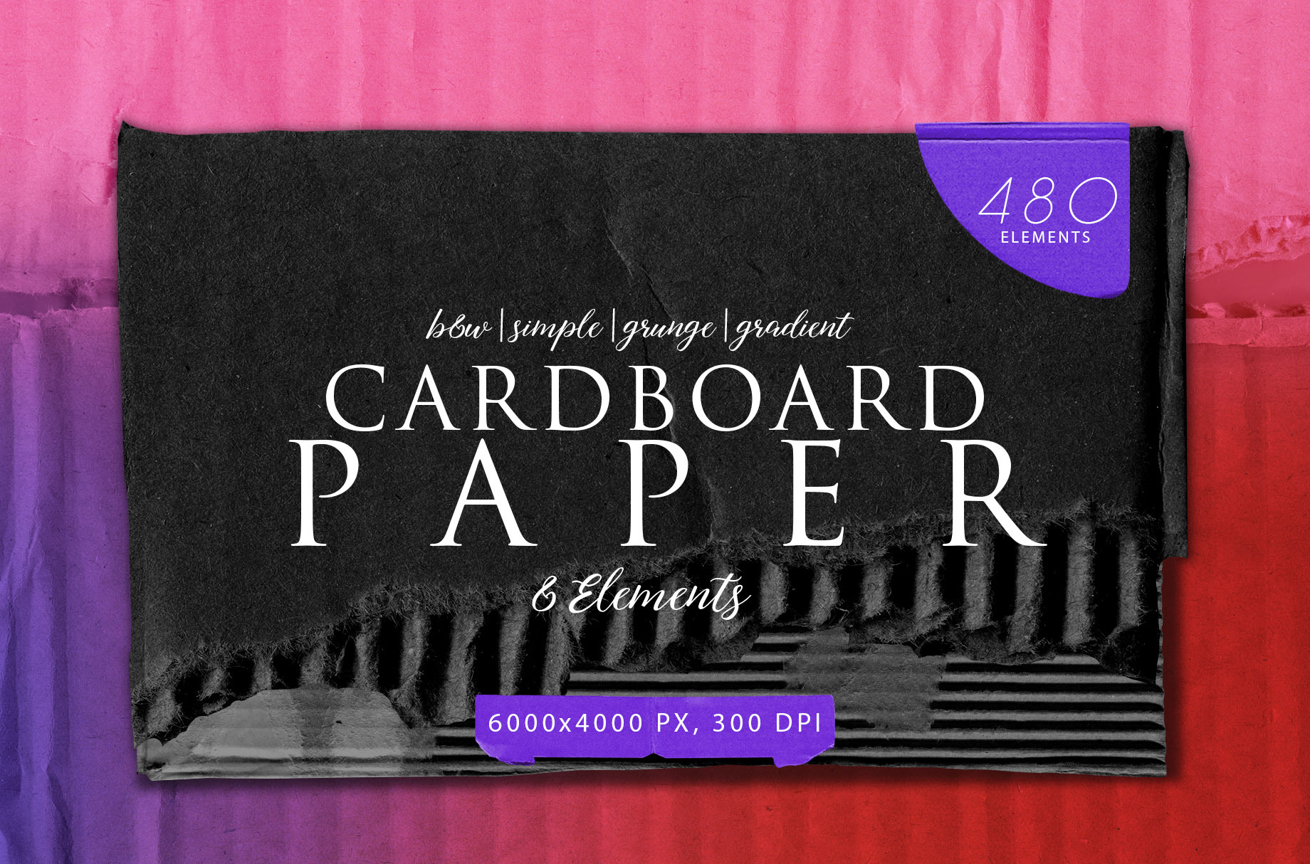 480 Various Cardboard Paper Textures, a Texture Graphic by ArtistMef