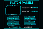 Twitch Modern Alerts, Panels Stream, a Templates & Theme by BuffikShop