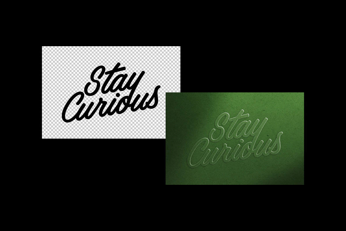 Letter Press Text Effect, a Layer Style Add-On by Design Squad