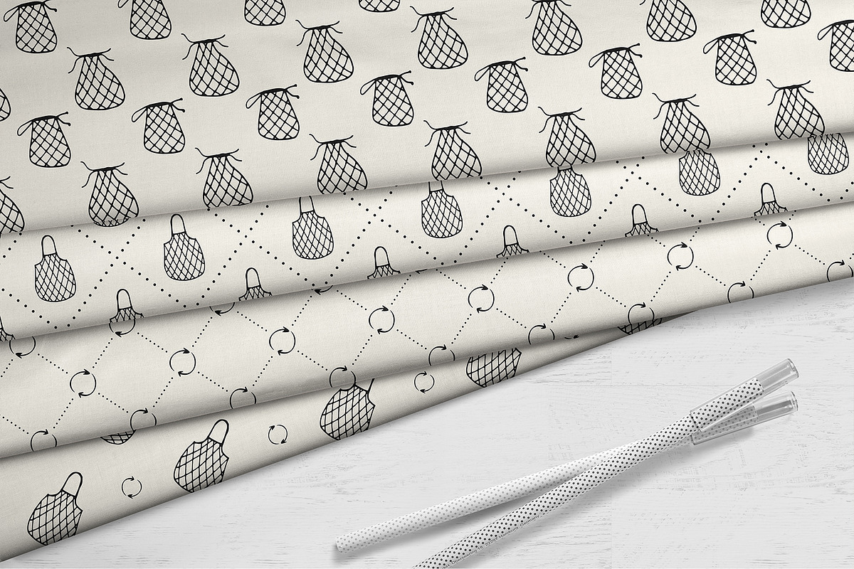 Zero waste patterns, a Pattern Graphic by Simple Patterns | Creative Market