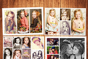 Photography Template Photo Collage | Card Templates ~ Creative Market