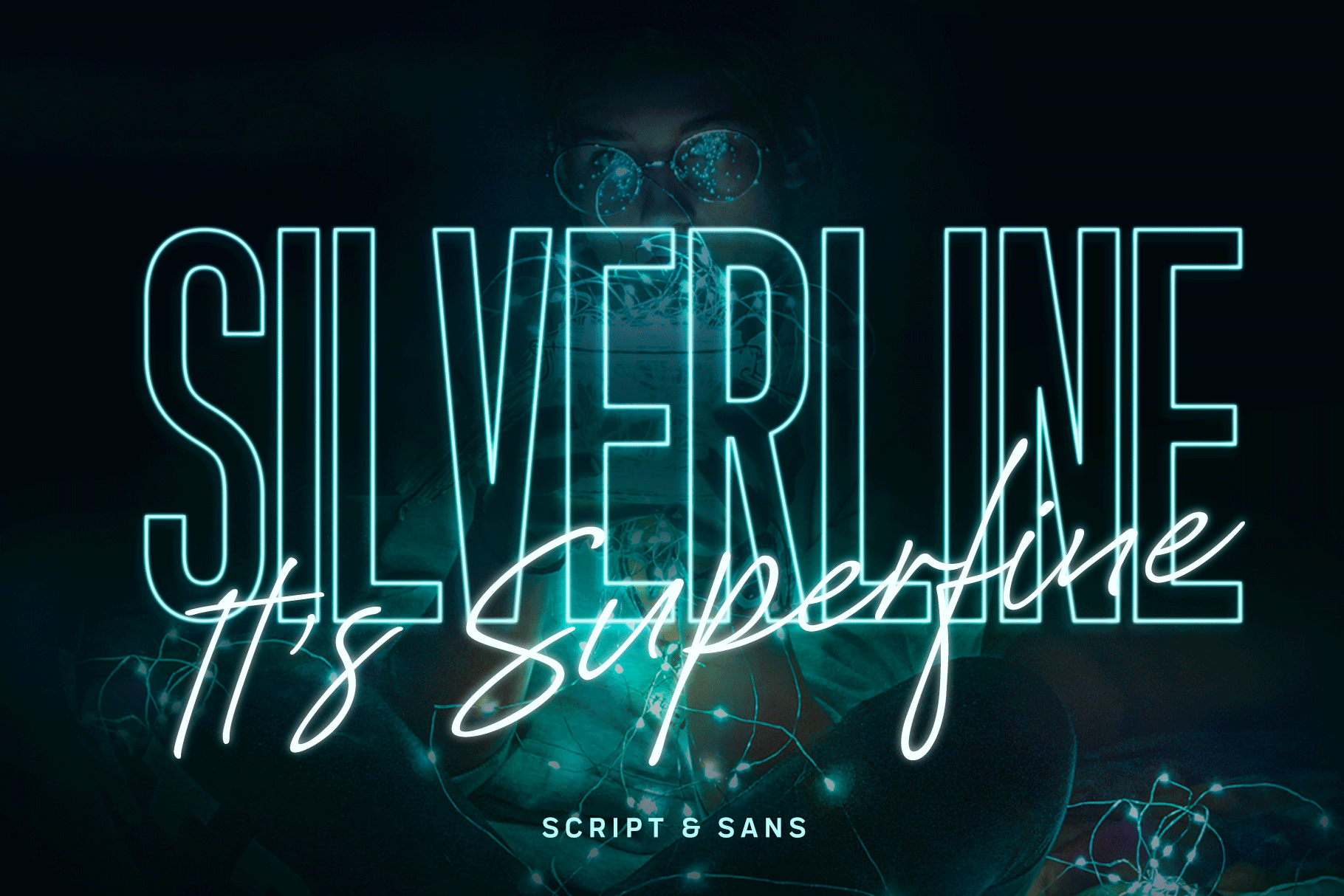 Silverline Font Duo, a Script Font by Fenotype