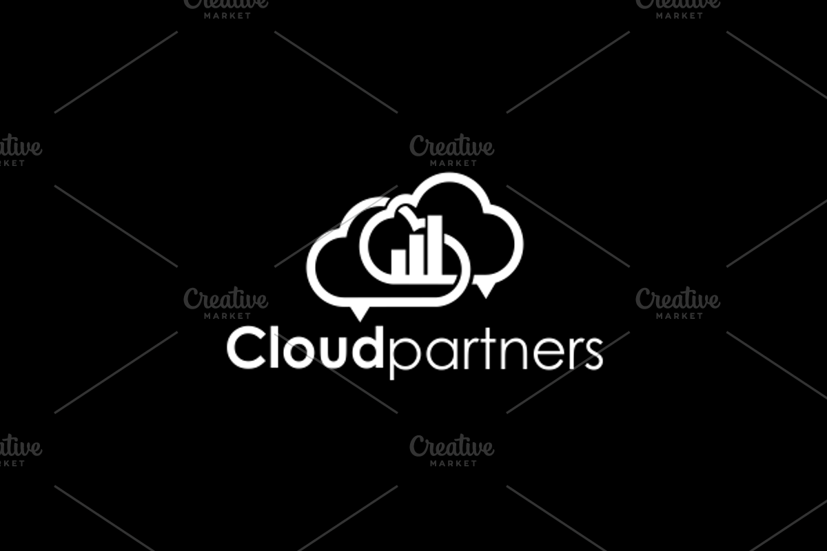 Cloud Partner Logo, a Branding & Logo Template by REDVY CREATIVE