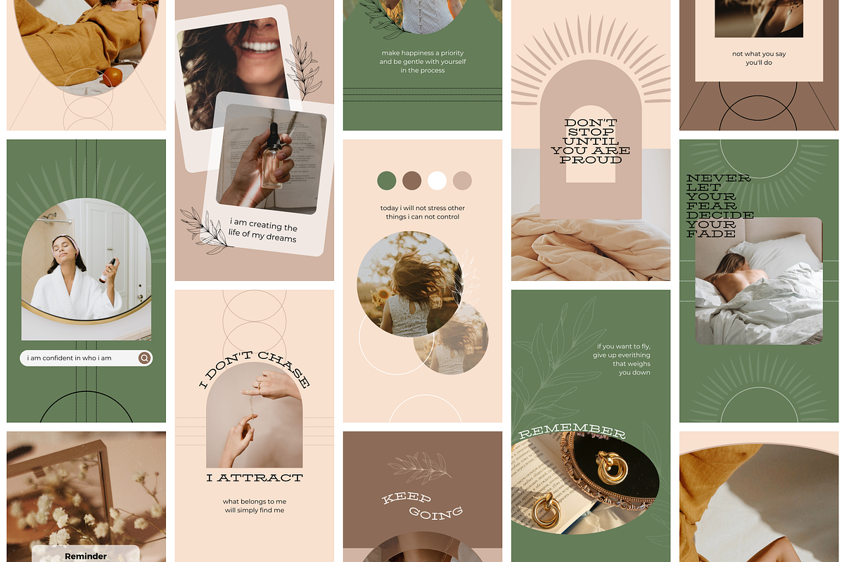 Boho Instagram Story Template