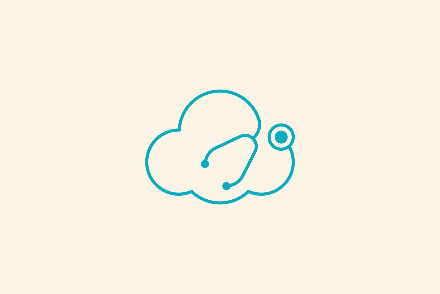 Cloud Medical Logo Design Vector | Creative Market