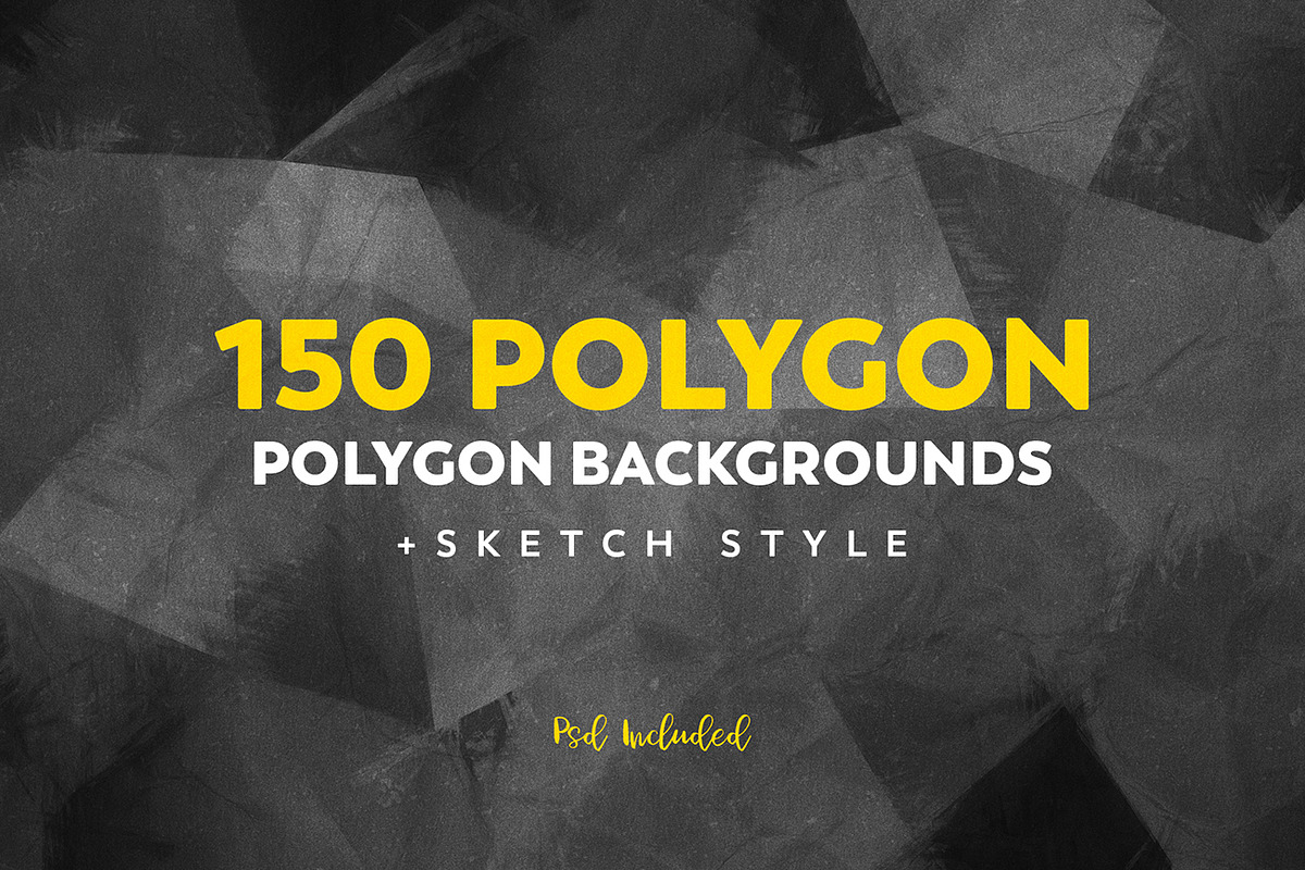 150 Polygon Colorful Backgrounds, a Wallpaper Graphic by BIBIART