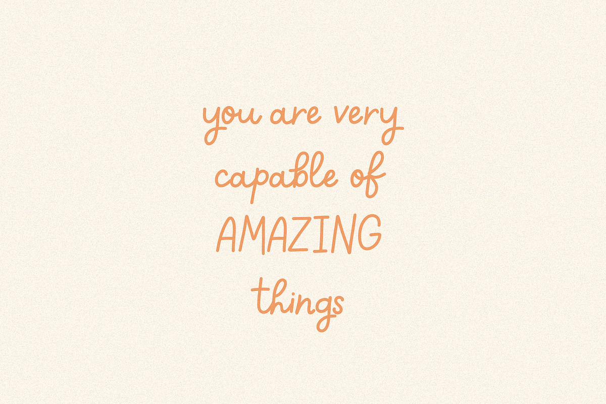 Dionysus // A Sweet Handwritten Font, a Font by Megs Lang