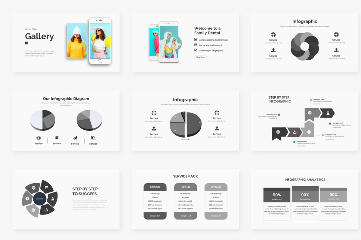 Orkani Minimal Powerpoint Template, a Presentation Template by One ...