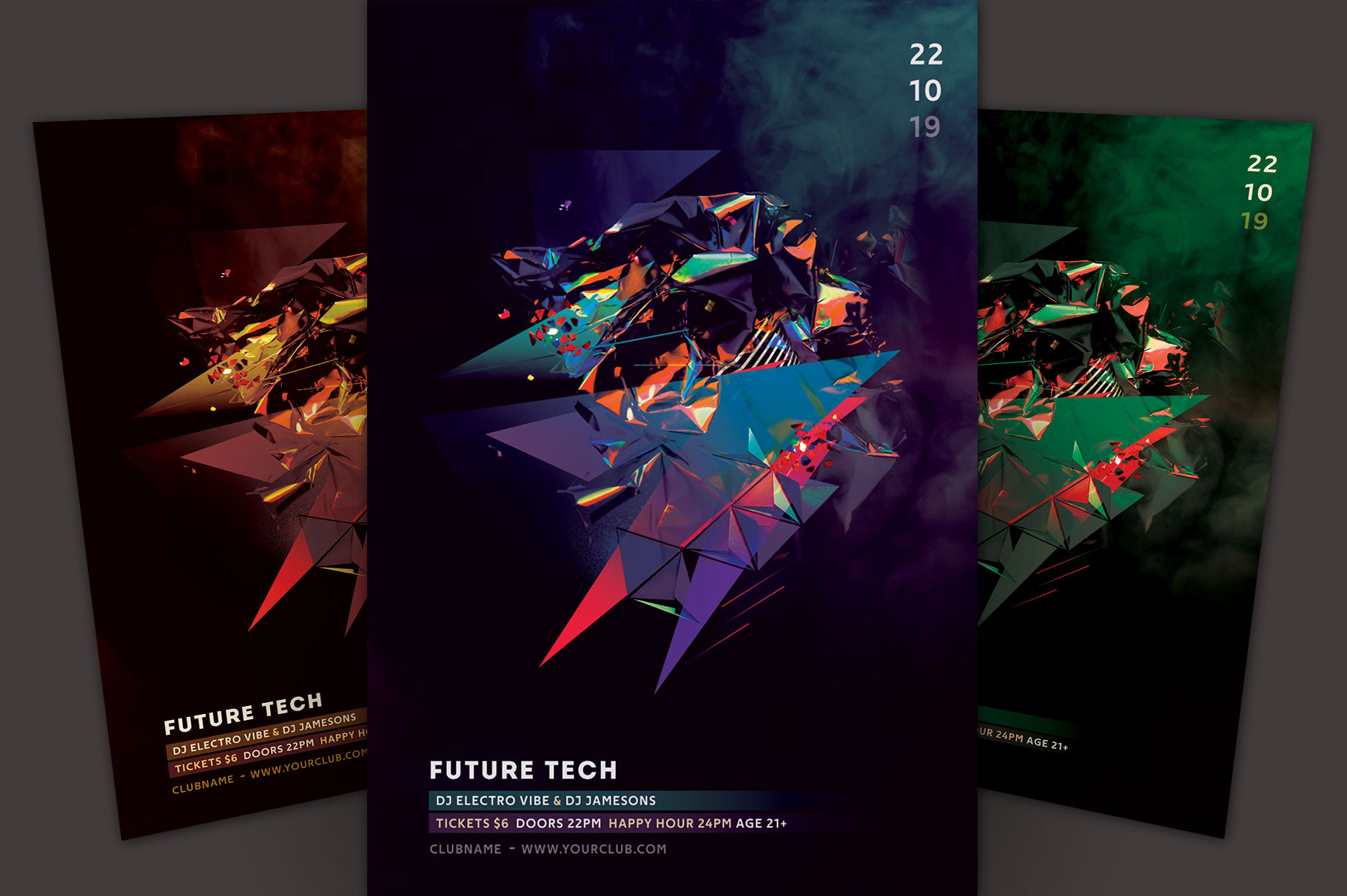 Future Tech Flyer, a Flyer Template by styleWish