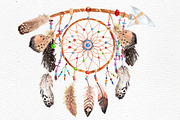 Dreamcatchers, Tribal clip art, an Illustration by LeCoqDesign ...