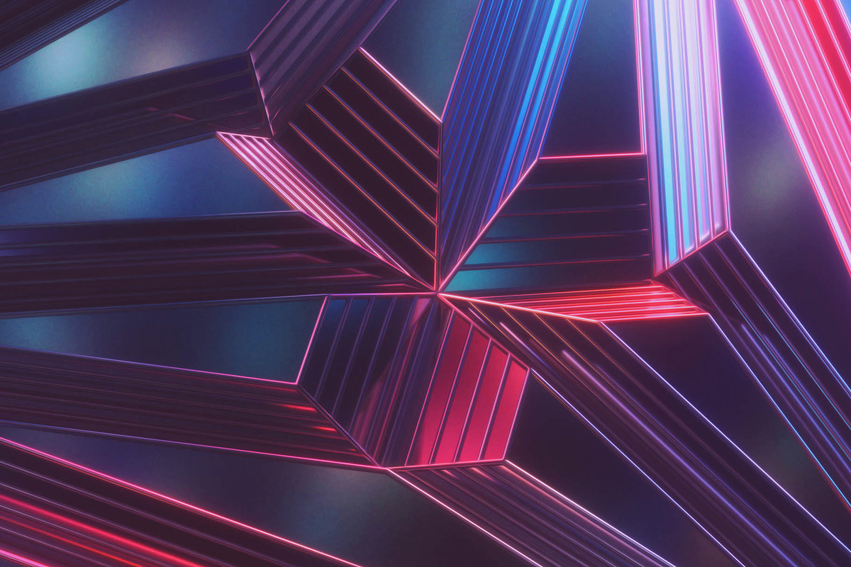 Stratus: Fragmented Forms, an Object Graphic by RuleByArt | Creative Market