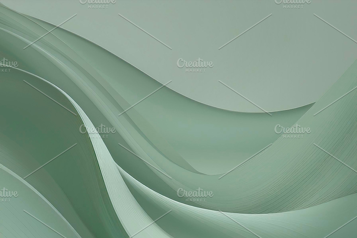Silky sage colors abstract minimal b, a Background Graphic by DanFLCreativo