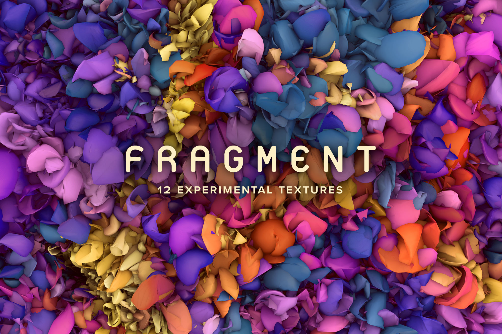 Fragment: 12 Experimental Textures, a Texture Graphic by Chroma Supply