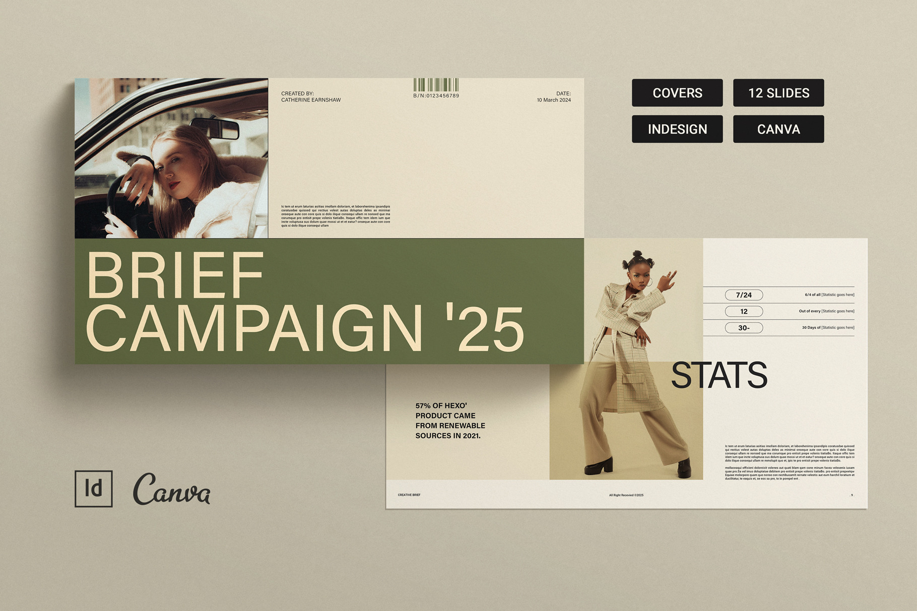 Creative Brief Presentation Template, a Presentation Template by ...
