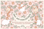 Tiny Joy Collection Kawaii Cute Bunny