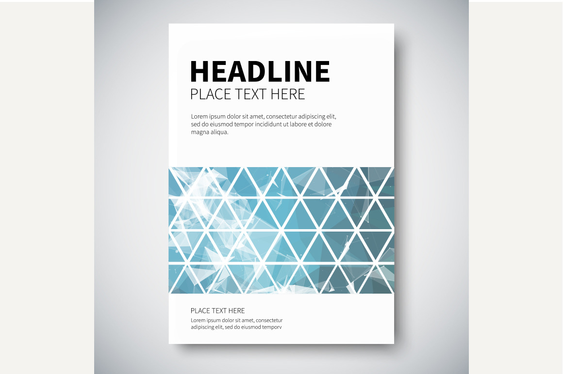 Cover with abstract background, a Decorative Illustration by Shanvood