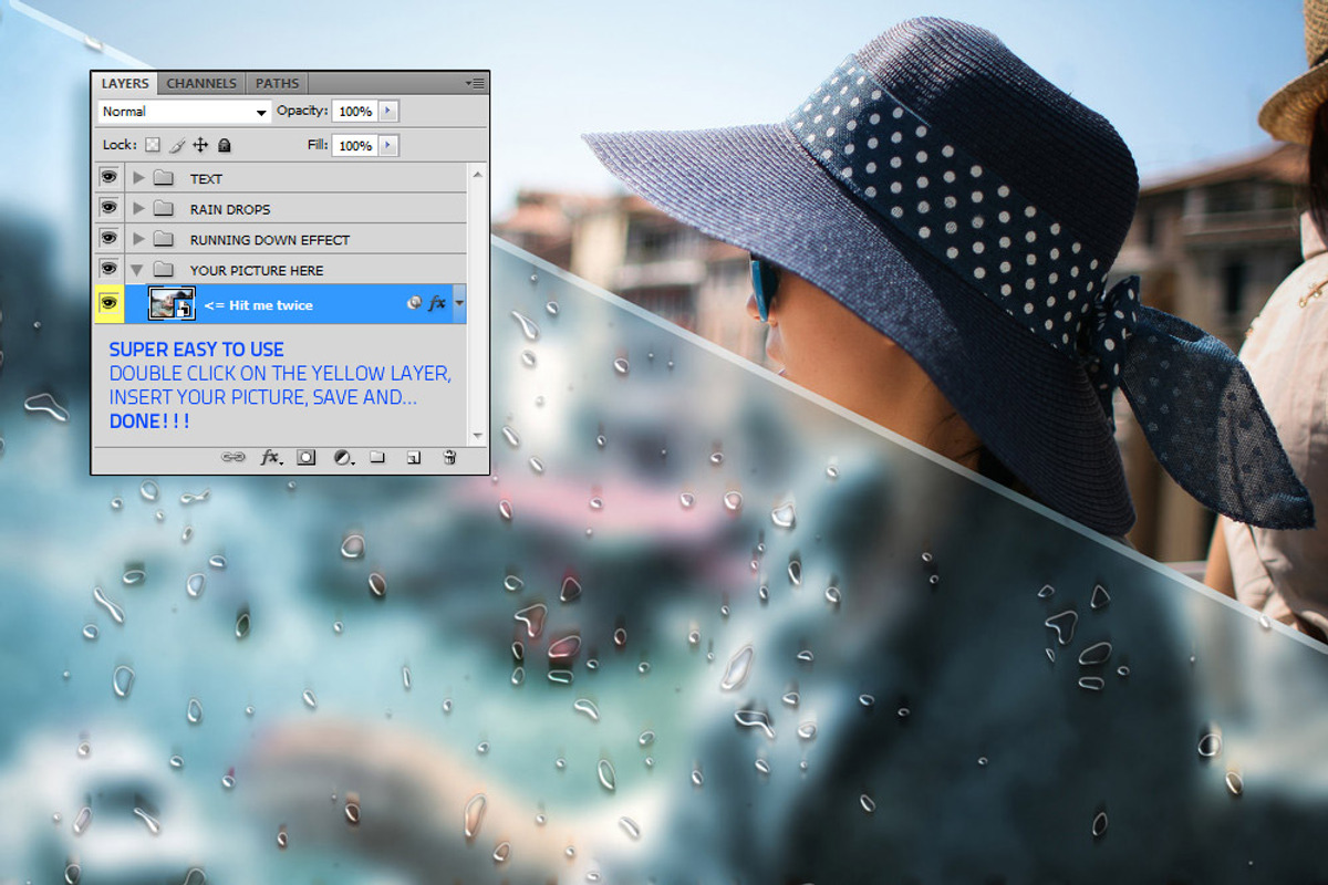 Foggy Window Instant Effect, a Layer Style Add-On by Visual Impact