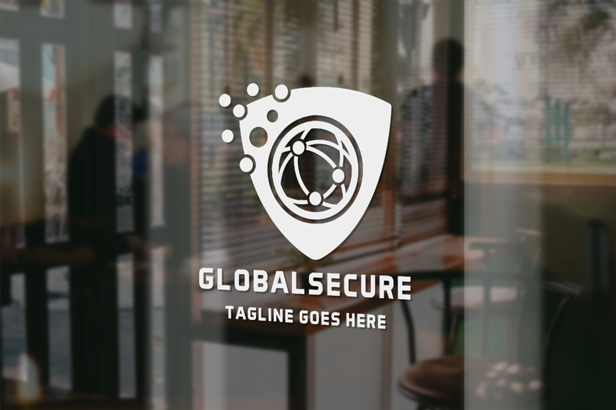 Global Secure Logo, a Branding & Logo Template by Design_Planet