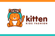 Kitten Kids Fashion Logo, a Branding & Logo Template by Suhandi