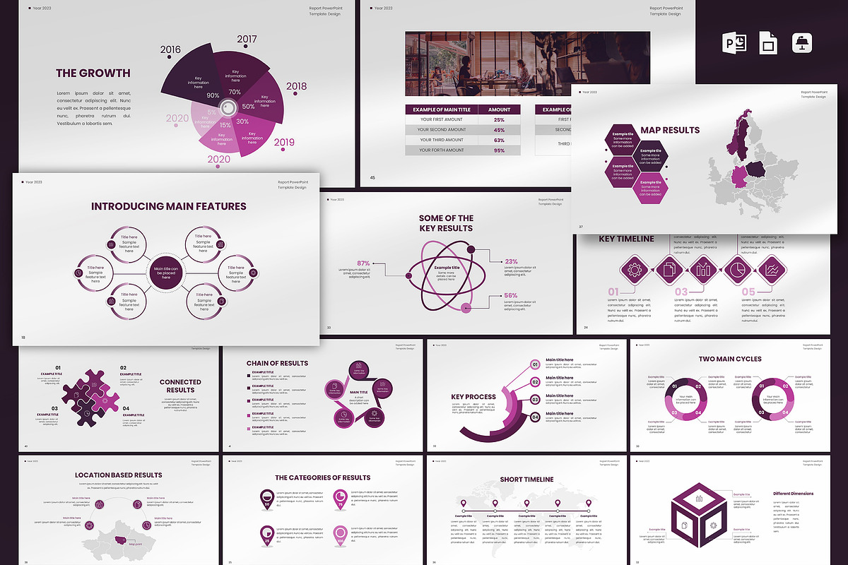 Business Report PowerPoint Template, a Presentation Template by Artemis ...