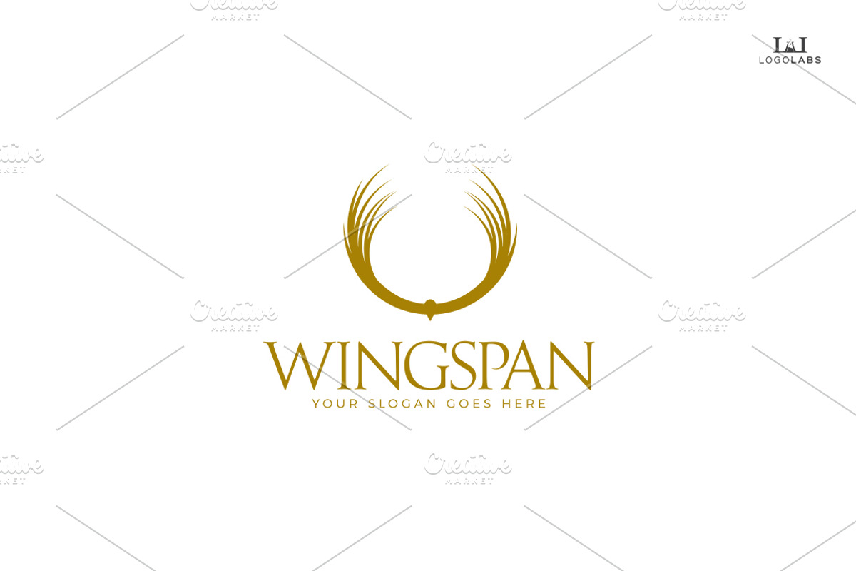 Wingspan Logo, a Branding & Logo Template by LogoLabs
